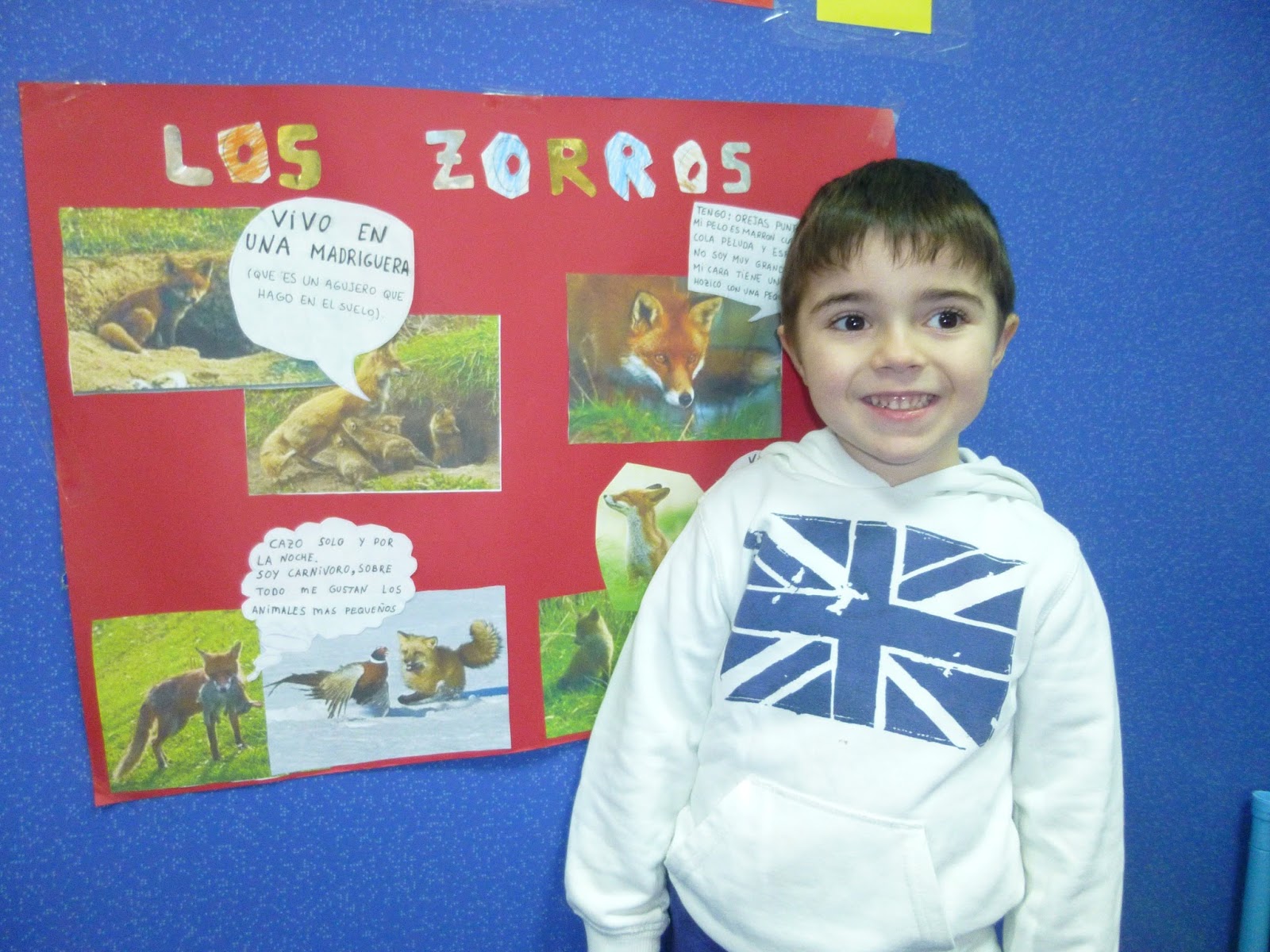 PETITES MANITAS A: Aprendiendo sobre los zorros...