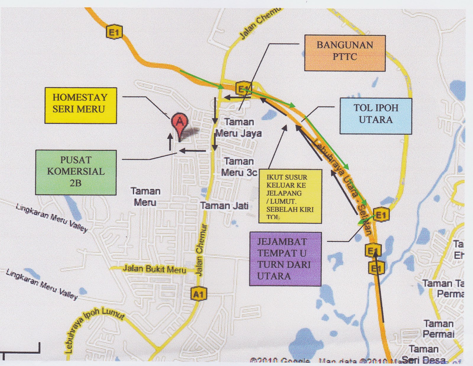 HOMESTAY SERI MERU, TAMAN MERU, IPOH, PERAK