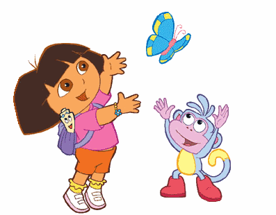Dora Aventureira: Gifs da Dora