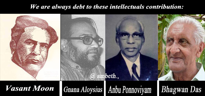 Ambeth அம்பேத்: Intellectuals: Bhagwan Das, Vasant Moon, Gnana Aloysius ...