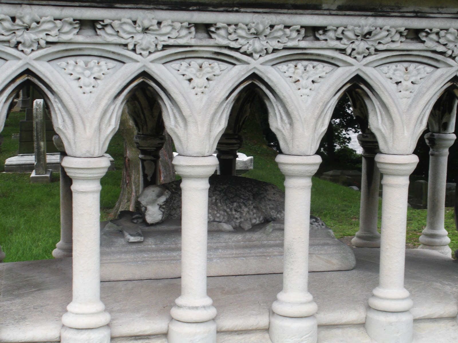 Engraved: : Canopy Gravestones: Architecture in the Cemetery