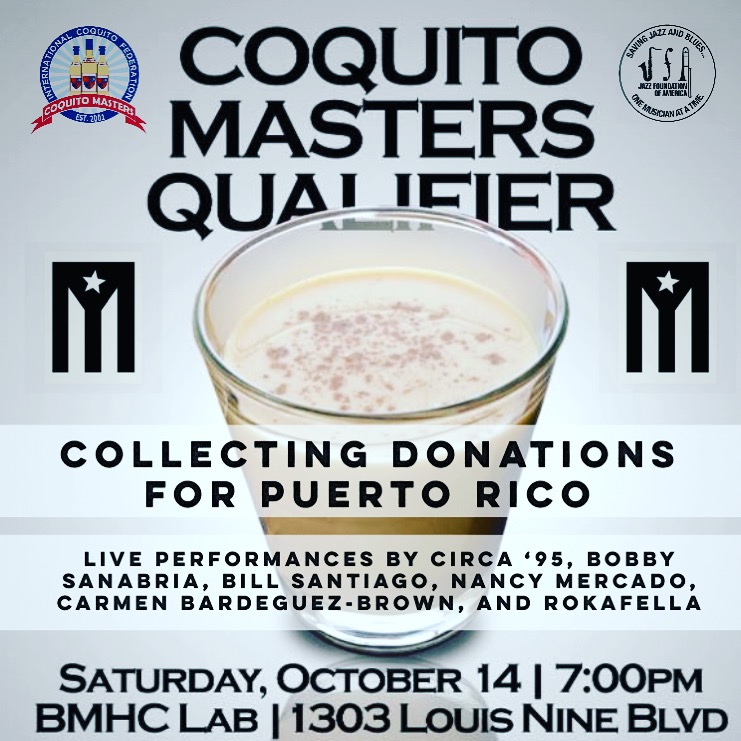 Coquito Masters for Puerto Rico