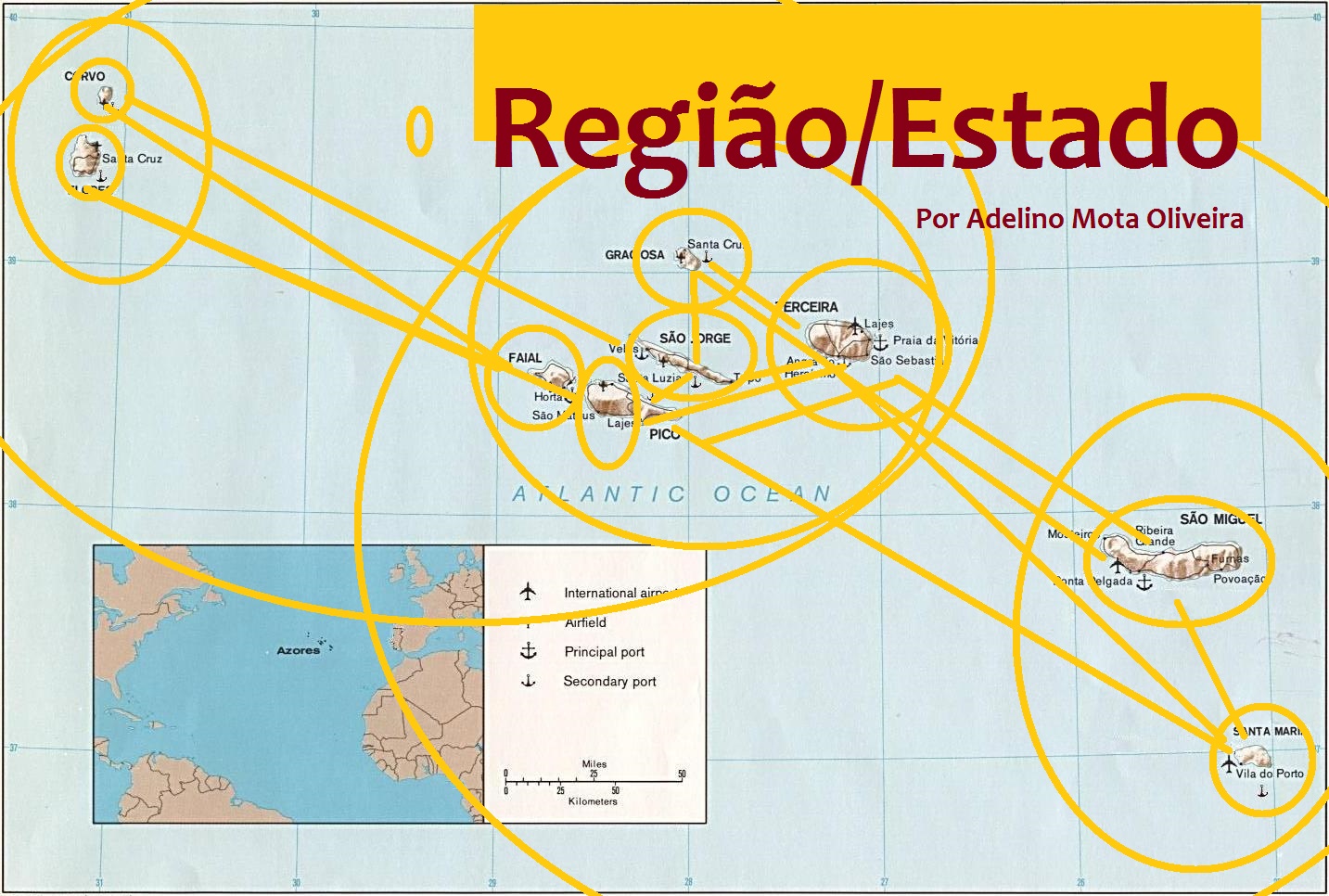FRENTE DE LIBERTAÇÃO DOS AÇORES : Região/Estado