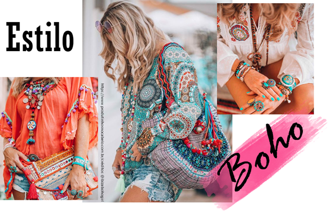Estilo Boho na Roupa e Cabelo - PRODUTINHOS NO CABELO Estilo Boho na Roupa e Cabelo - PRODUTINHOS NO CABELO