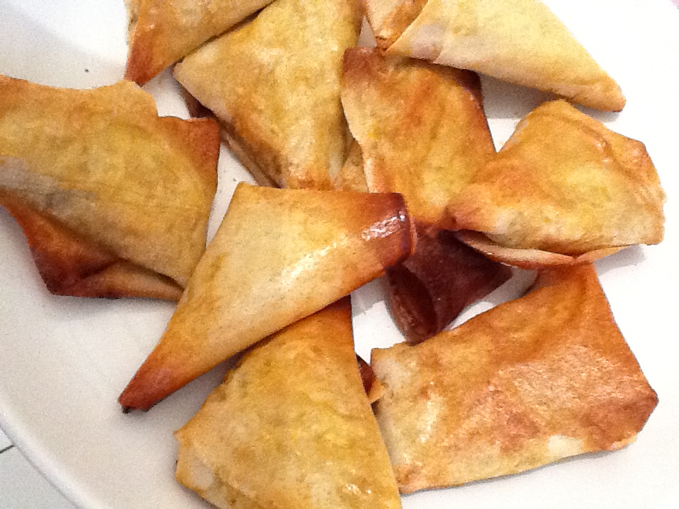 Oído Cocina!: Triángulos de curry.