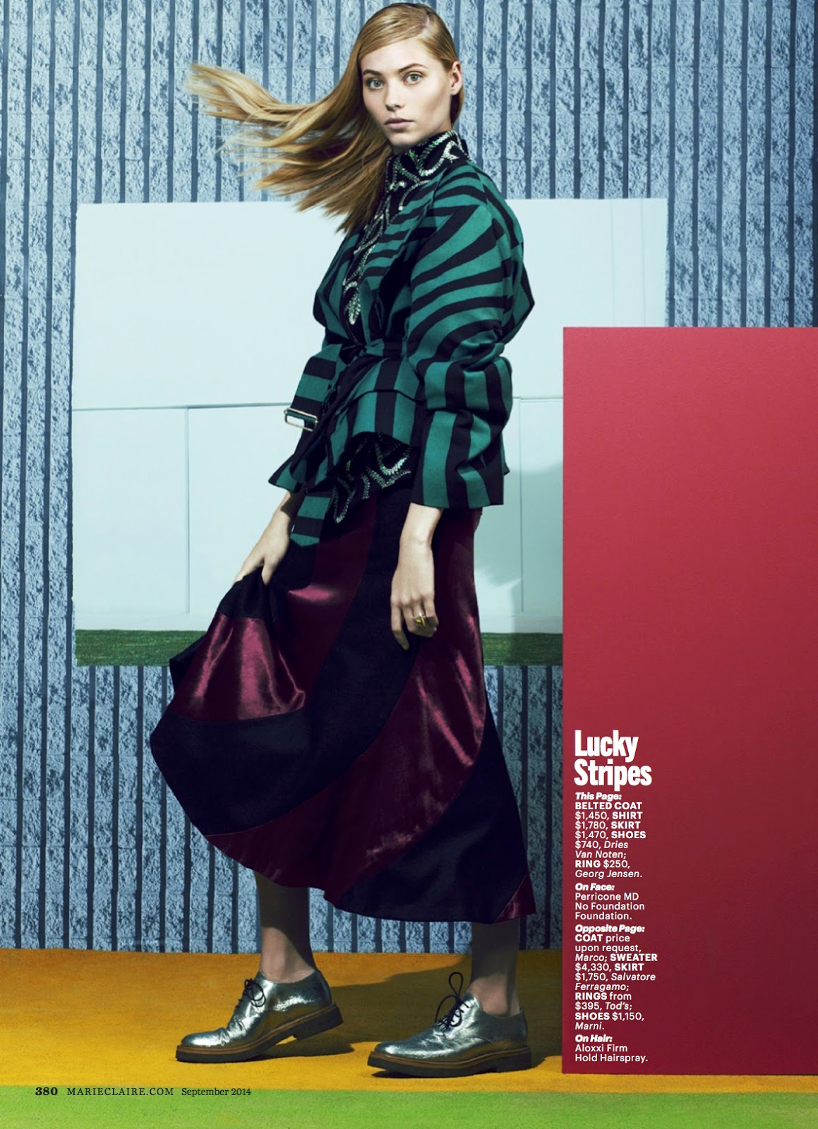mix masters: vika falileeva by chad pitman for marie claire september ...
