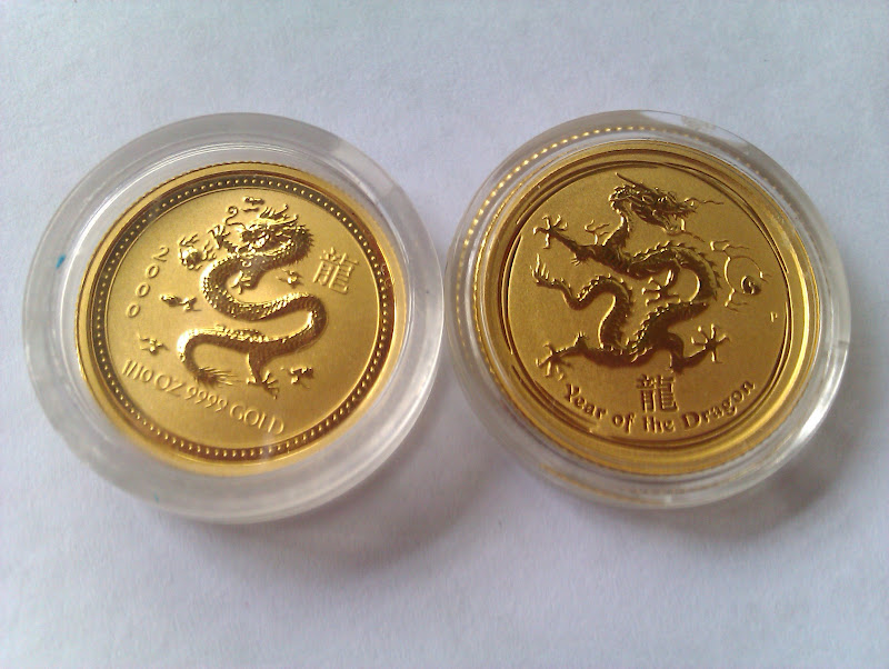 Coins Collection: ASSORTED GOLD COINS