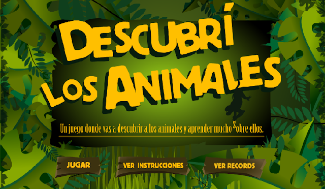 APRENDER ES DIVERTIDO 1º Y 2º: Jugamos con los animales.