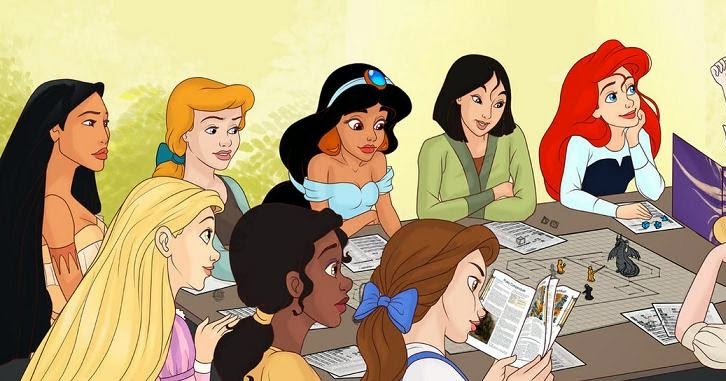 Disney Princesses get together and play Dungeons and Dragons in this ...