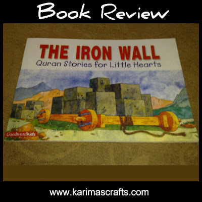 Karima's Crafts: Book Review - The Iron Wall