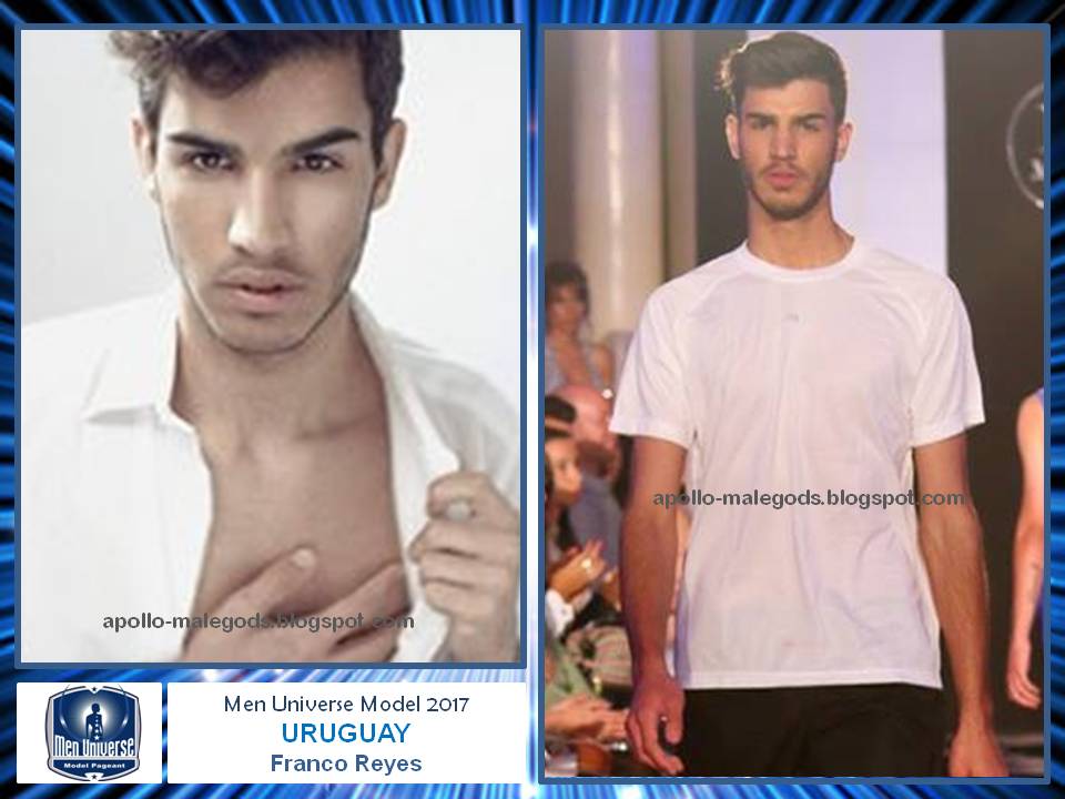 Franco Reyes: Men Universe Model Uruguay 2017 | Apollo Male Gods