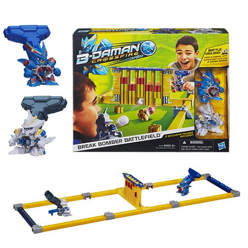 B-Daman Review: THE B-DAMAN GAME:BREAK BOMBER BATTELFIELD