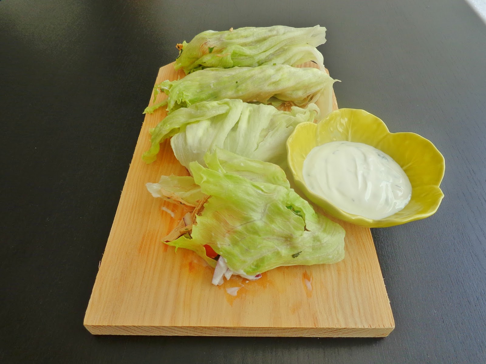 Sem Espinhas: Wrap de Frango em Folha de Alface