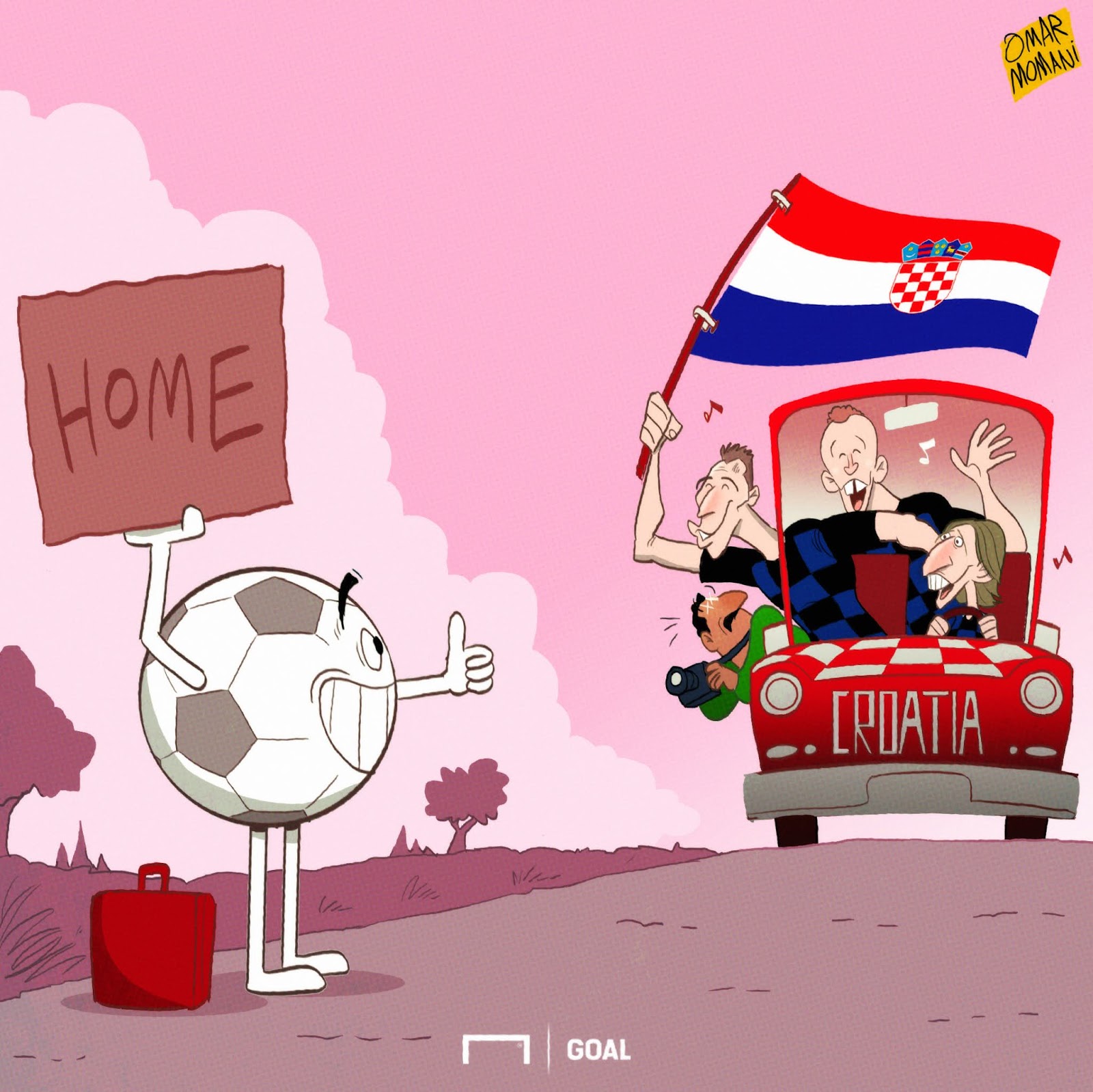 Omar Momani cartoons: Croatia