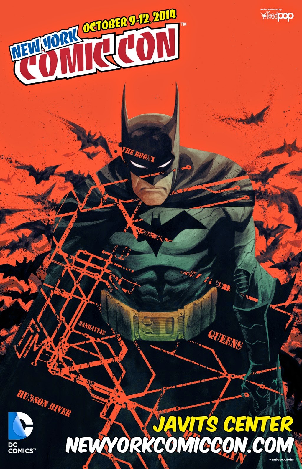 DC Geek House: [Noticia] Batman en el afiche oficial de la Comic-Con de ...