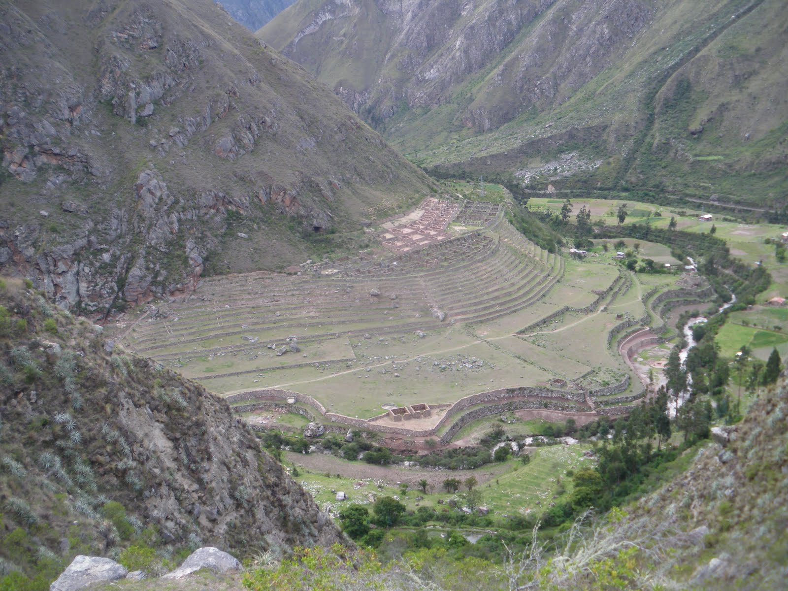 Inca Trail Day 1 Part 5: First Inca Ruins at Llactapata - Don't Stop Living