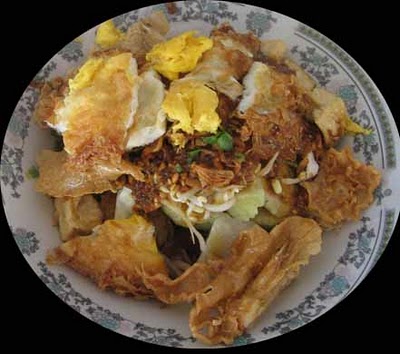 Resep Masakan: Tahu Gimbal (telor mata sapi)