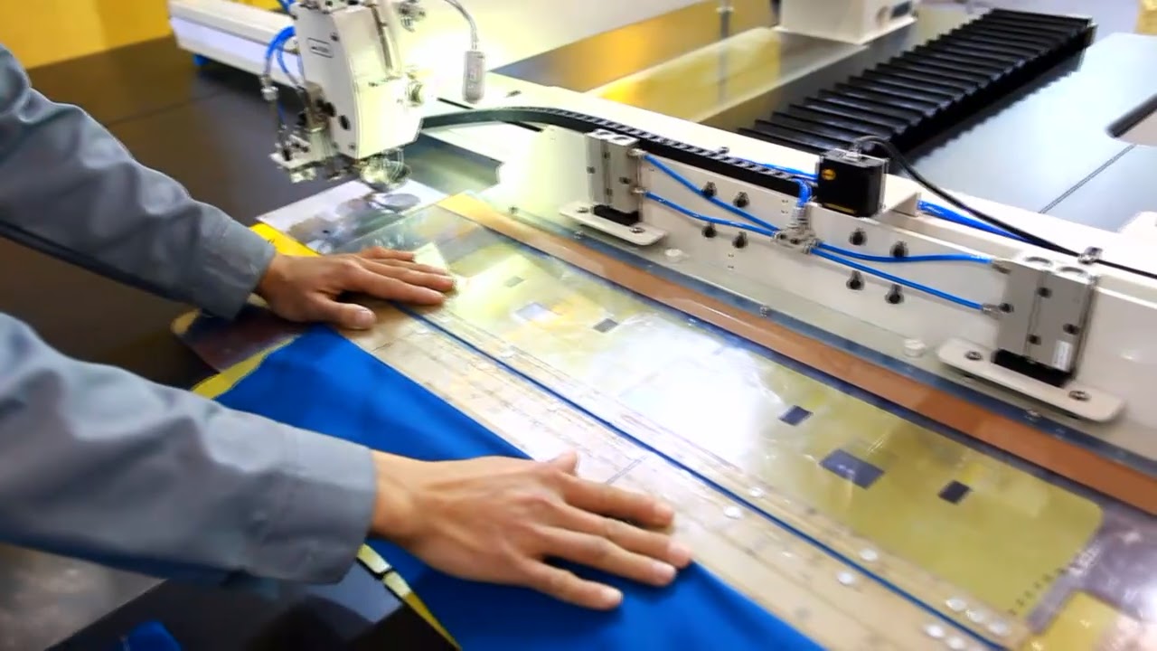 CNC Template Sewing Machine from JOOKE: How does our CNC template ...