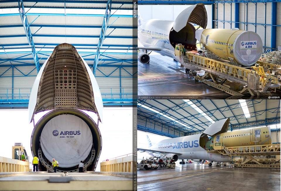 A350 XWB News: A350 wing dimensions requires 1m wider new Beluga XL.
