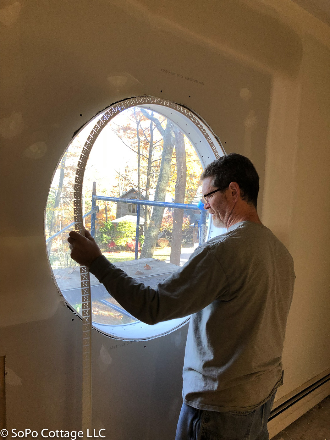 SoPo Cottage: For the Love of a Bubble Window - But Don't Try This at Home