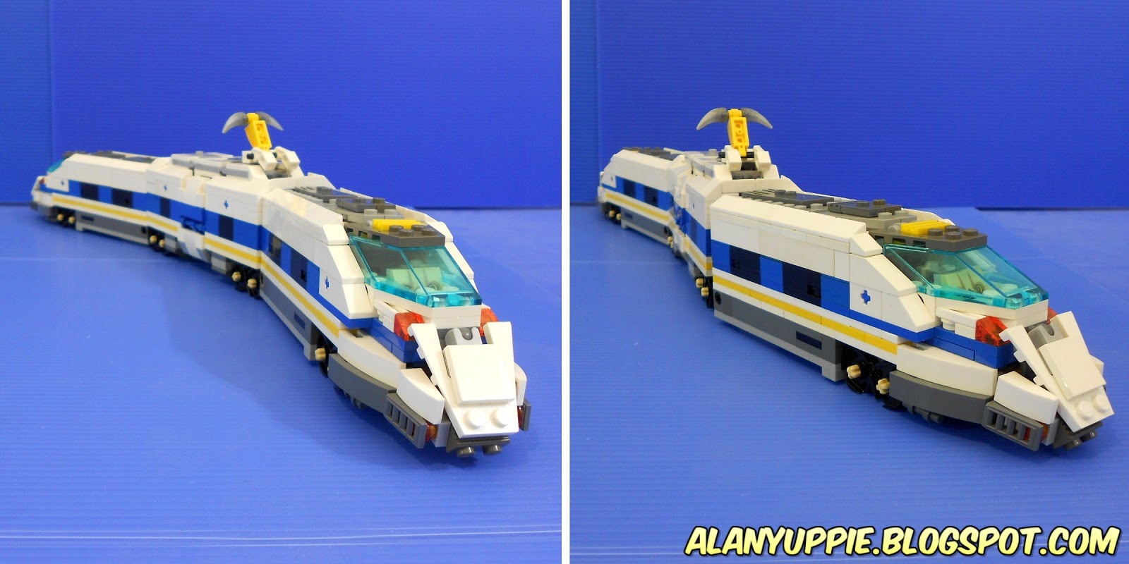 Alanyuppie's LEGO Transformers: LEGO Triple Changer Railrazor Part 1 of ...