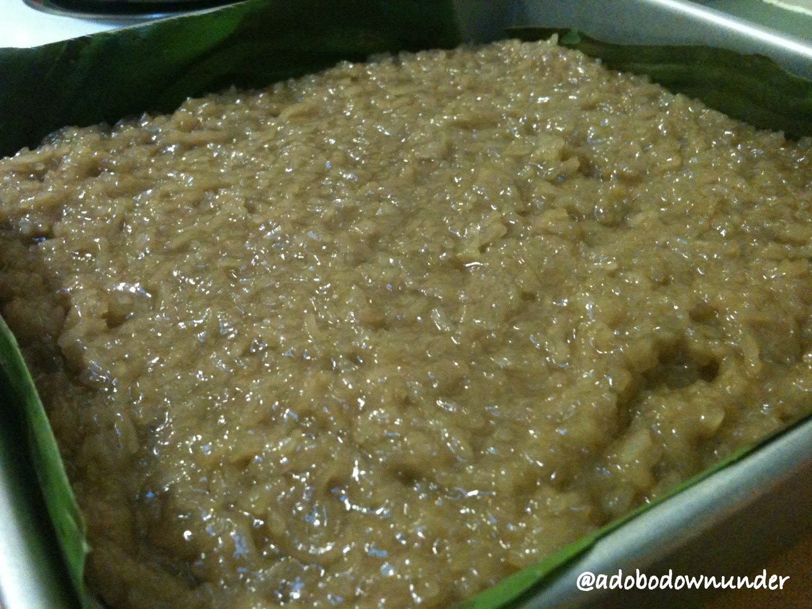 adobo down under: Biko (Filipino rice cake)