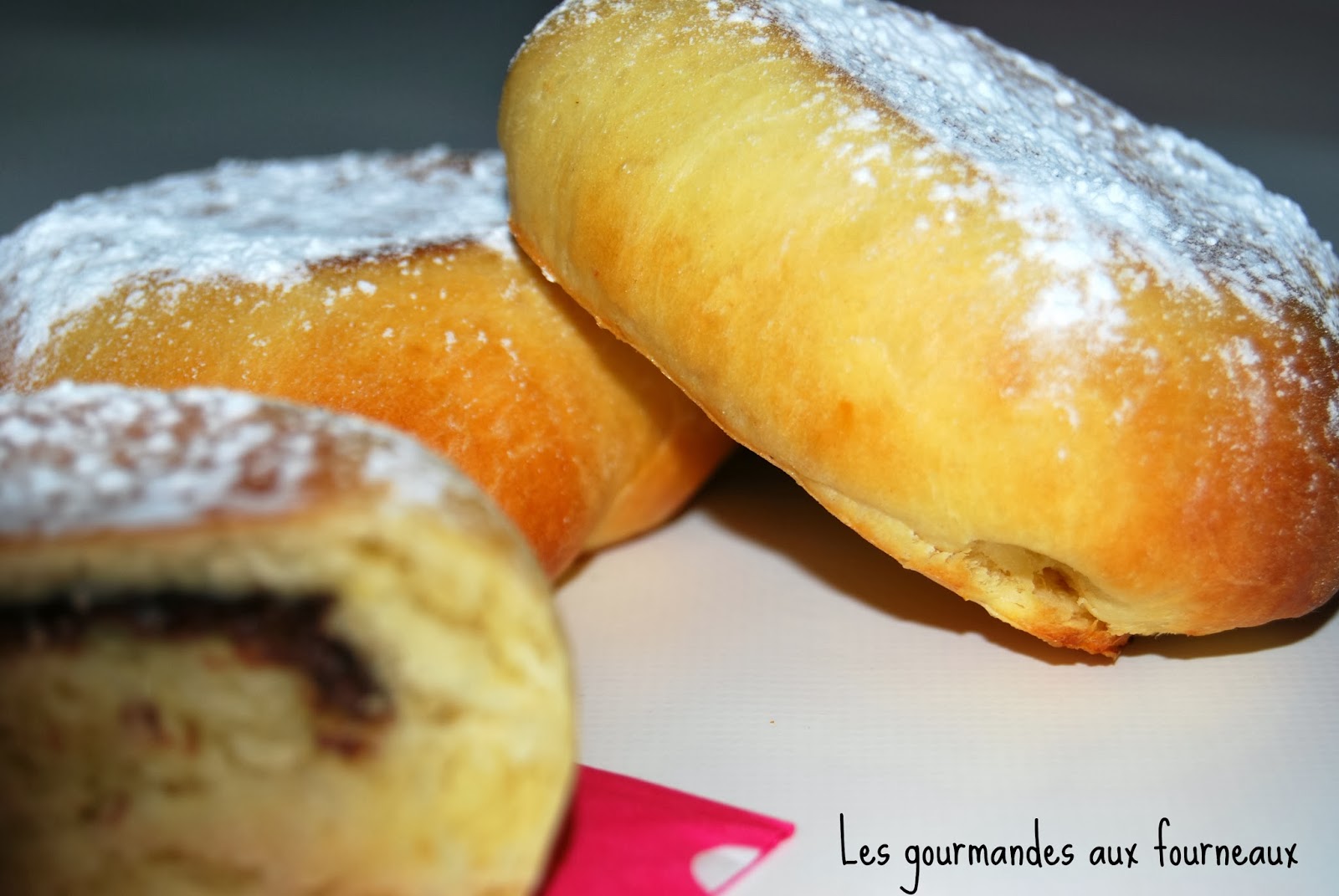 Les gourmandes aux fourneaux: Beignets au four