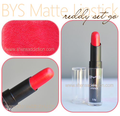 New! BYS Matte Lipsticks | Photos, Swatches, Reviews - Shen's Addiction