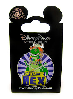 Dan the Pixar Fan: Partysaurus Rex: Disney Authentic Pin