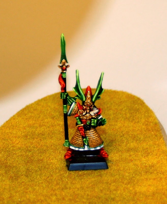 The Art of War: High Elves of Caledor: Sentinel with Spear