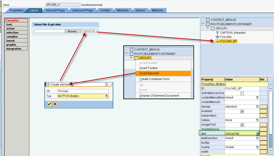 An SAP Consultant: Web Dynpro ABAP - File Upload - Excel