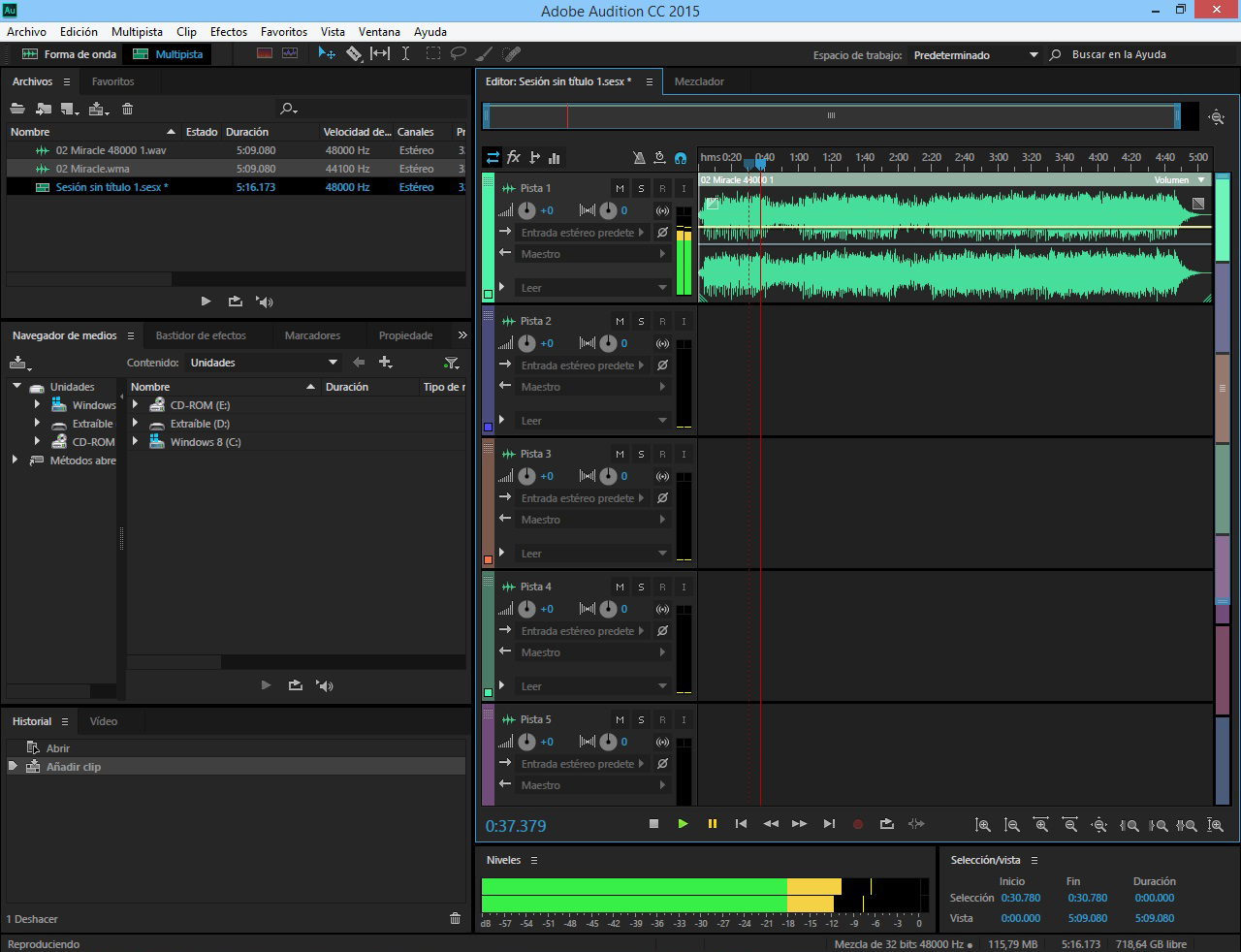 AUDIO SYSTEM DEL ECUADOR: NOVEDADES DE ADOBE AUDITION CC
