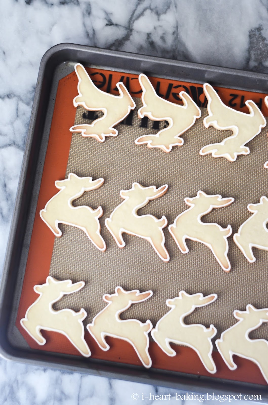i heart baking!: rudolph the reindeer cookies