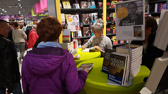 Journal d'atelier: Dédicaces à la librairie Club de Belle-île en Liège