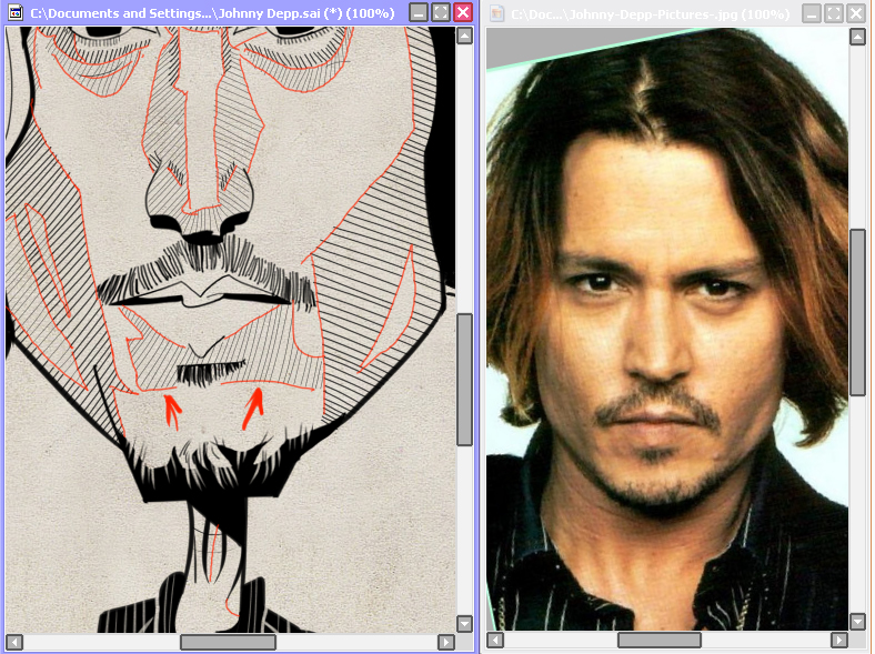 Minimal Caricature: Tutorial how to draw Caricature Step by Step