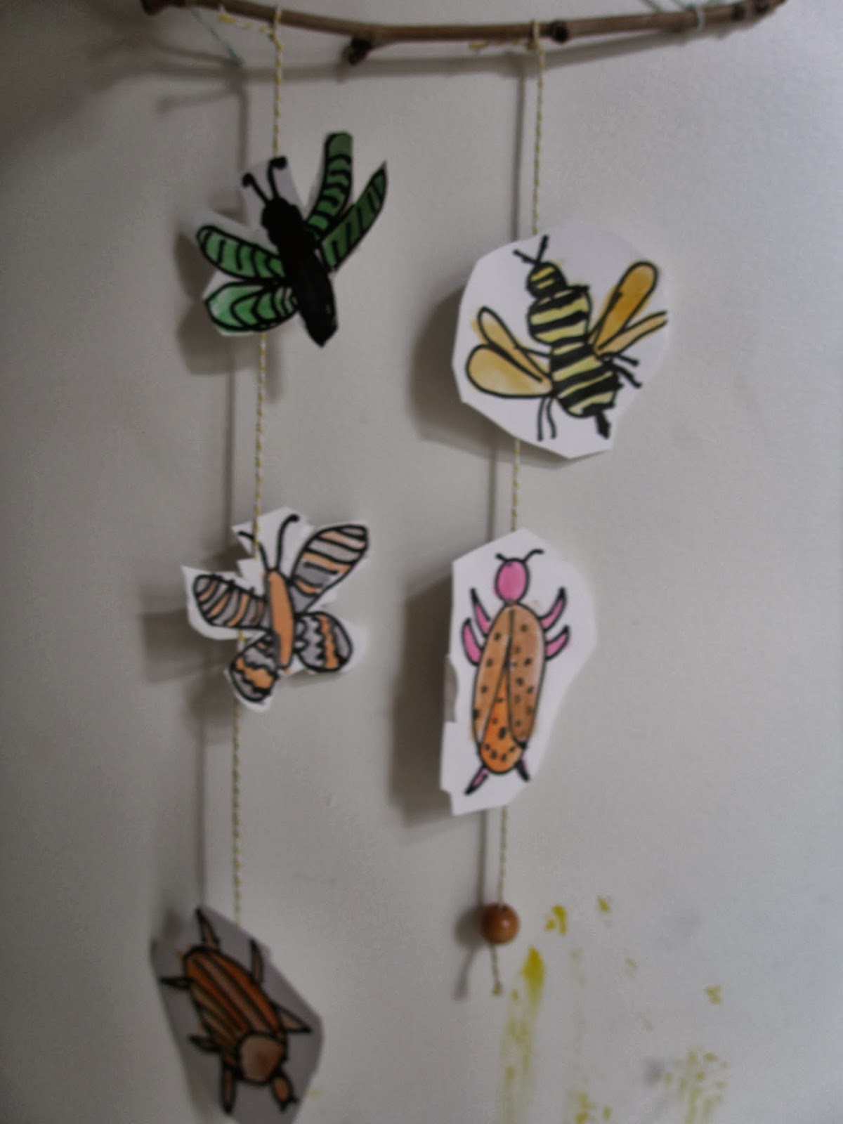 Elwood Primary Art: Prep Insect Mobiles
