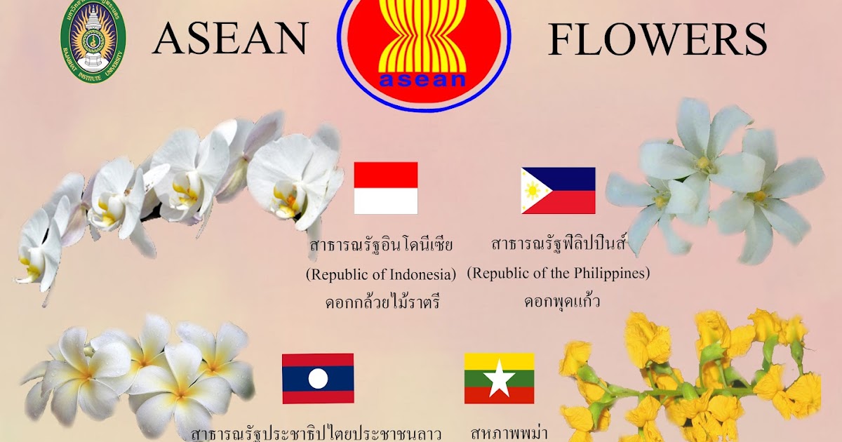 Flowers of ASEAN : Flowers of 10 ASEAN