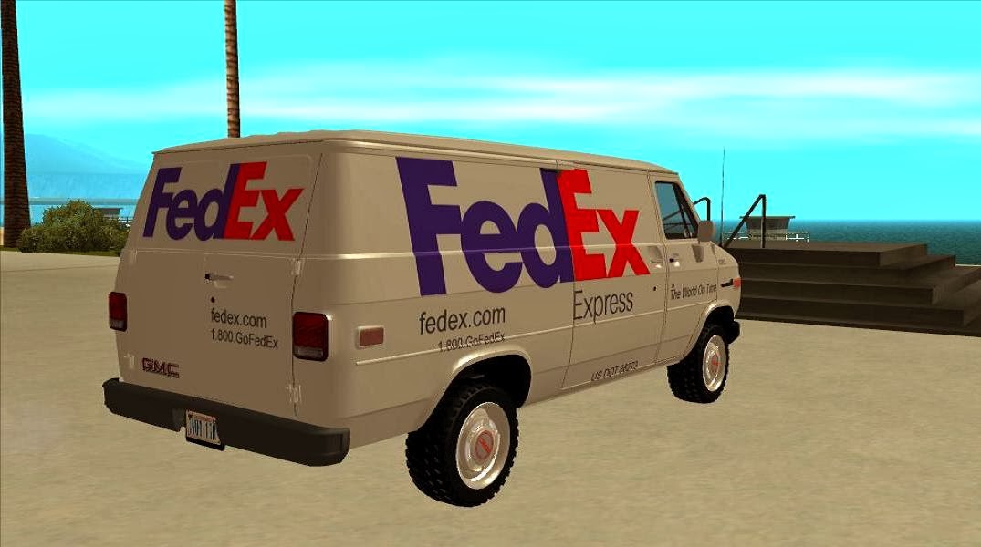 POPO-SPOT: 【REL】 GMC G-1500 FedEx Cargo Van