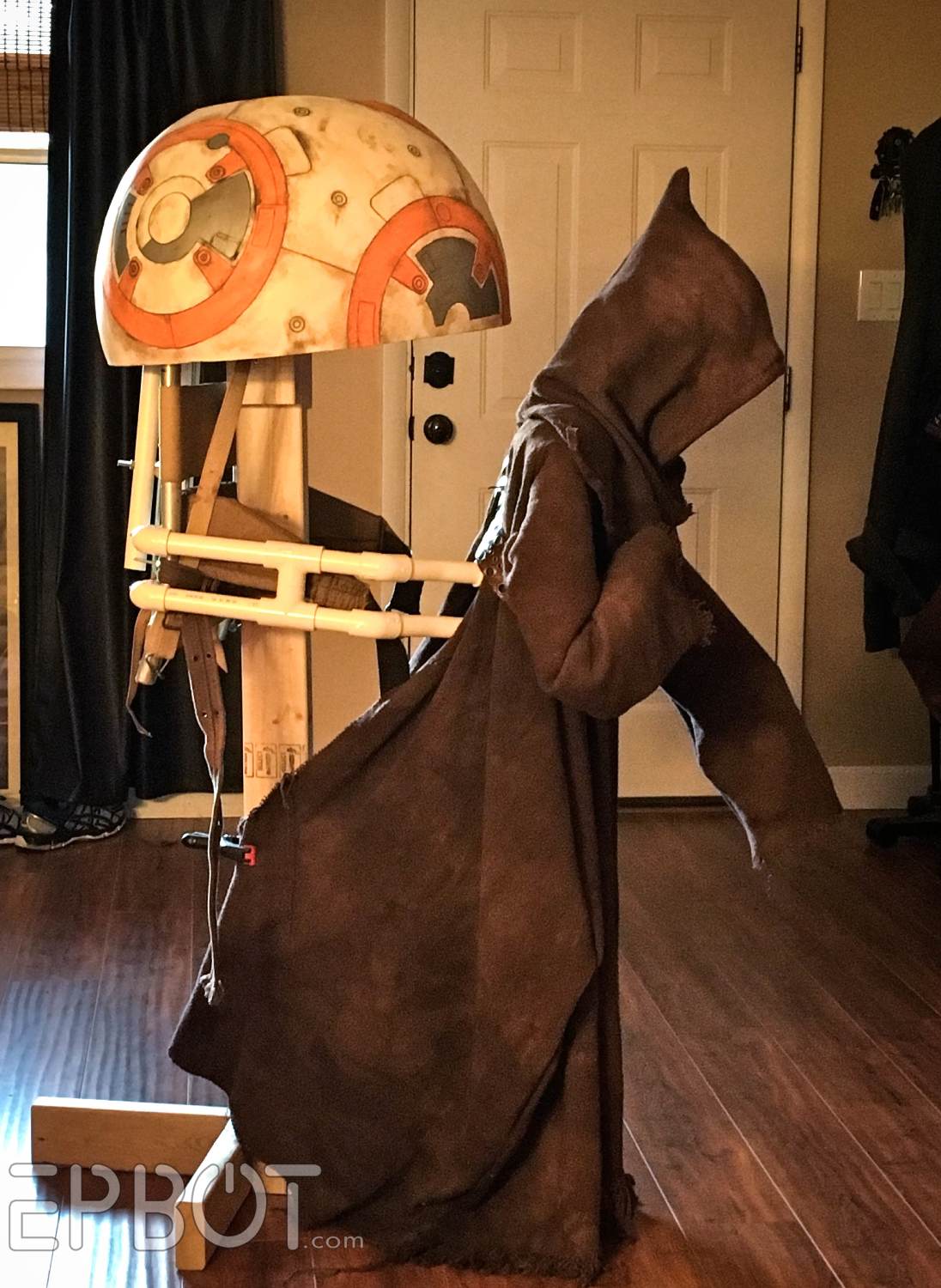 EPBOT: Our BB-Napping Jawa Cosplay: BUILD SECRETS REVEALED
