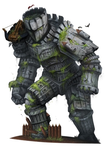 The Daily Bestiary: Stone Colossus