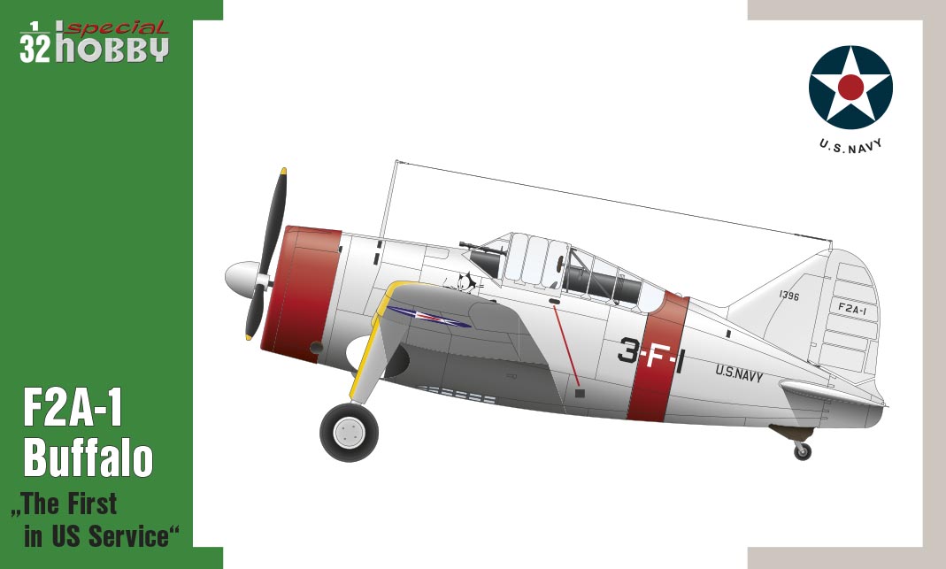 SH32064 F2A-1 in 32nd scale – finish details