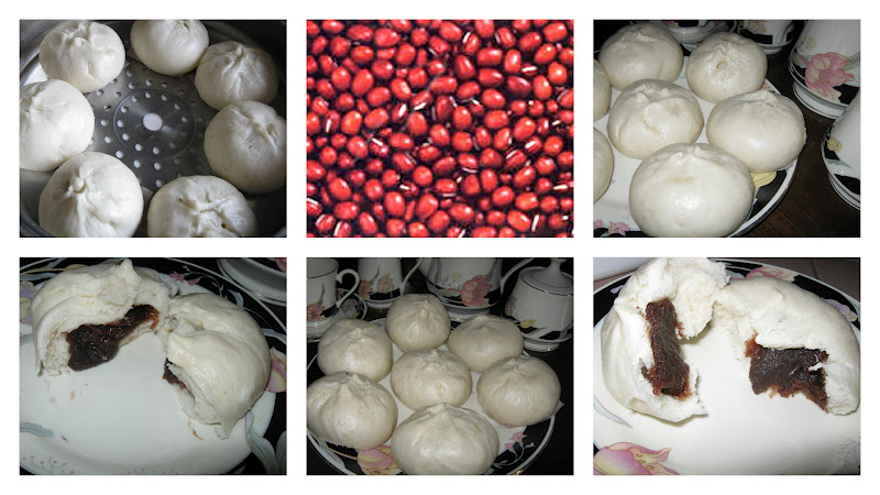 KARI LEAFS ... Malaysian flavour's: RED BEAN PAU