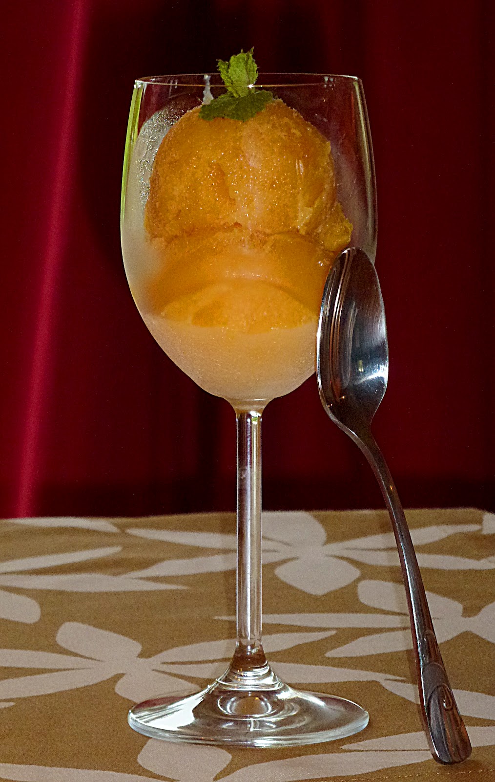 A Savory Table: Orange-Mango Gelato