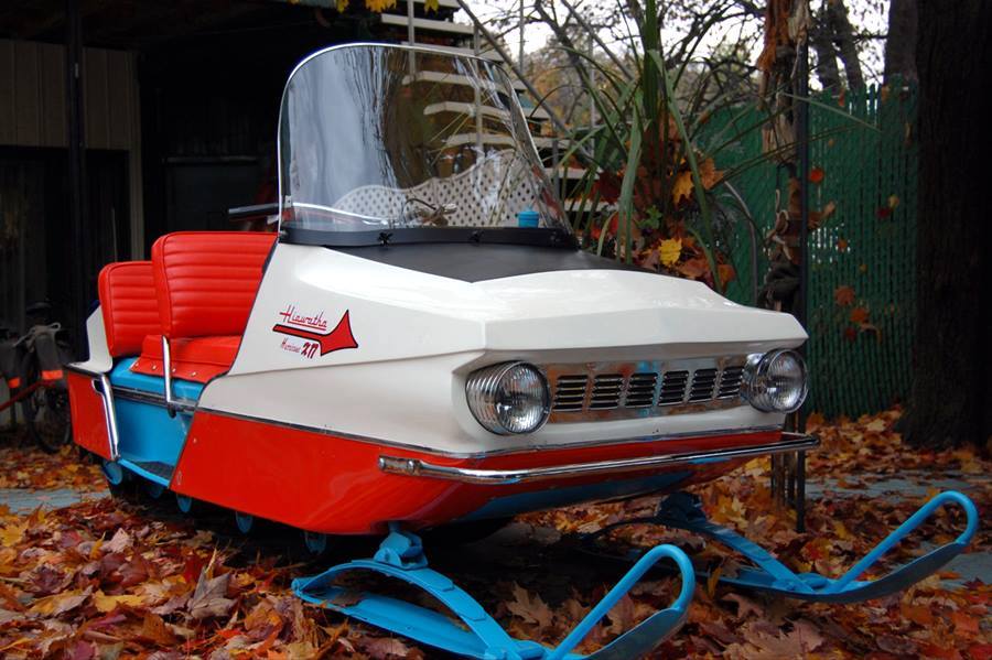 Just A Car Guy: the most car looking snowmobile I've seen yet (so 50s ...