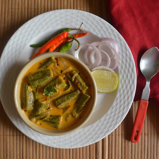 Indulge...: Kerala Style Vendakka Gravy | Vendakka Mappas | Vendakka ...