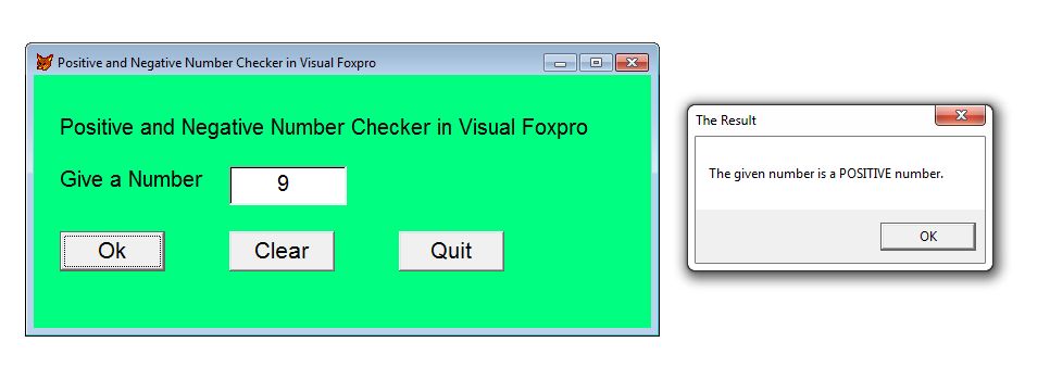 Free Programming Source Codes and Computer Programming Tutorials: Positive and Negative Number ...