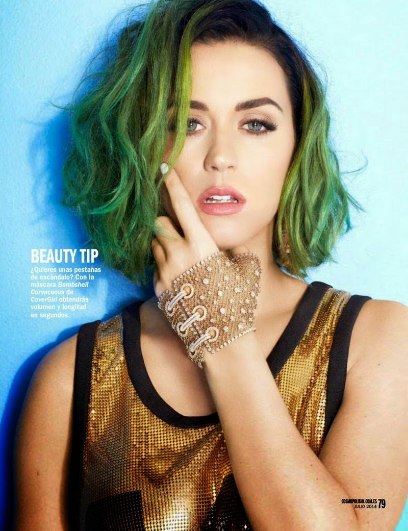 Smartologie: Katy Perry for Cosmopolitan Spain July 2014