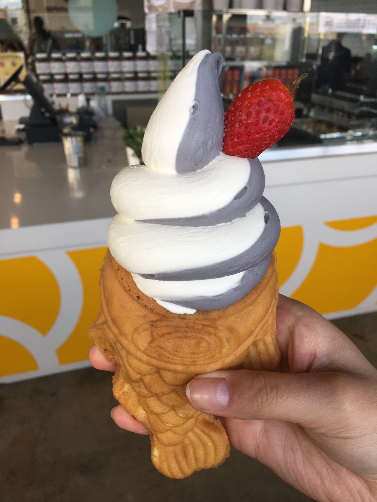 Somi Somi aka "fish ice cream"