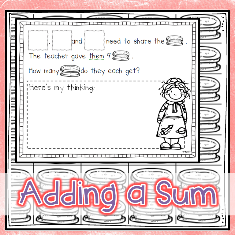 KinderGals: Easy Steps to Solve Story Problems