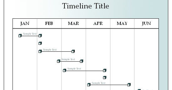 Six-month timeline Template - Software engineering